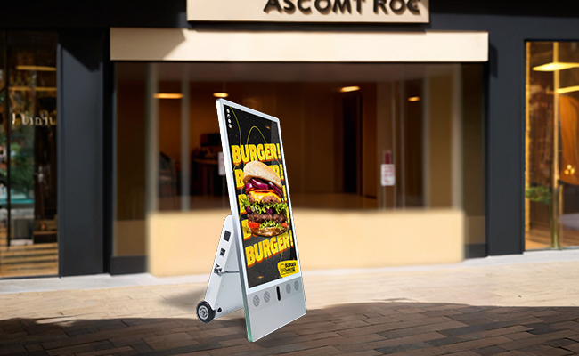 OUTDOOR BATTERY DIGITAL POSTER - veto