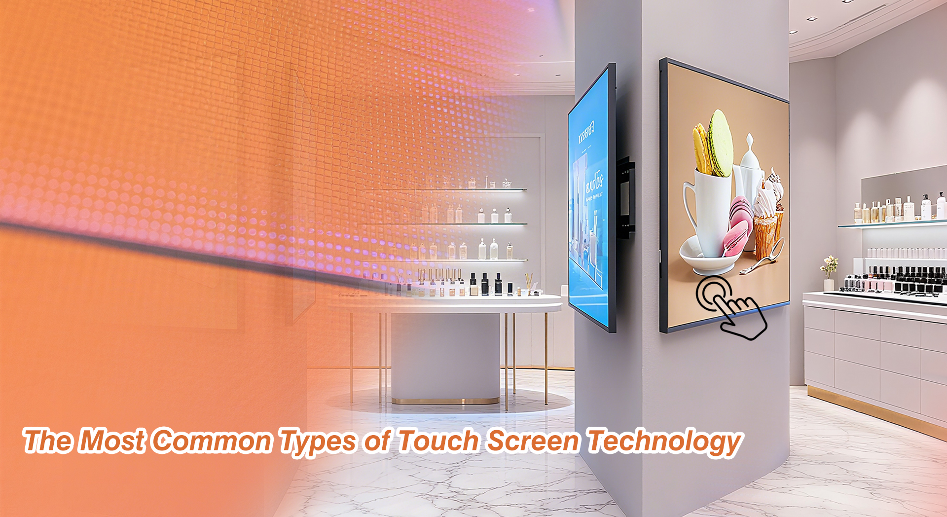 The Most Common Types of Touch Screen Technology - veto